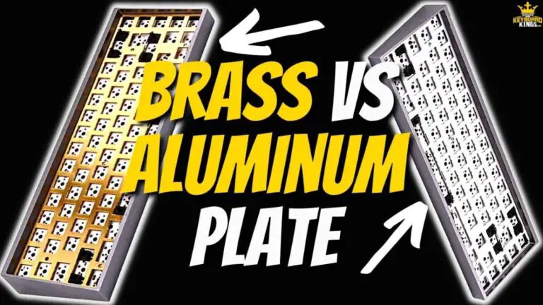 Brass VS Aluminum Plate Keyboard - Compared Meticulously - October 1 ...